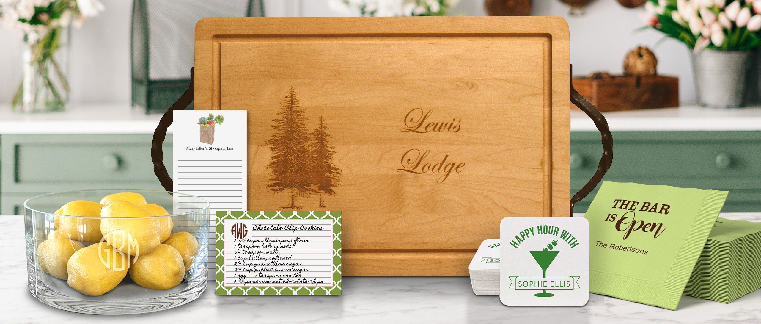 Personalized Kitchen Gifts | The Stationery Studio