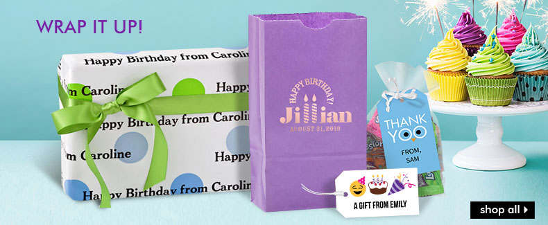 Birthday Gift Packaging - The Stationery Studio