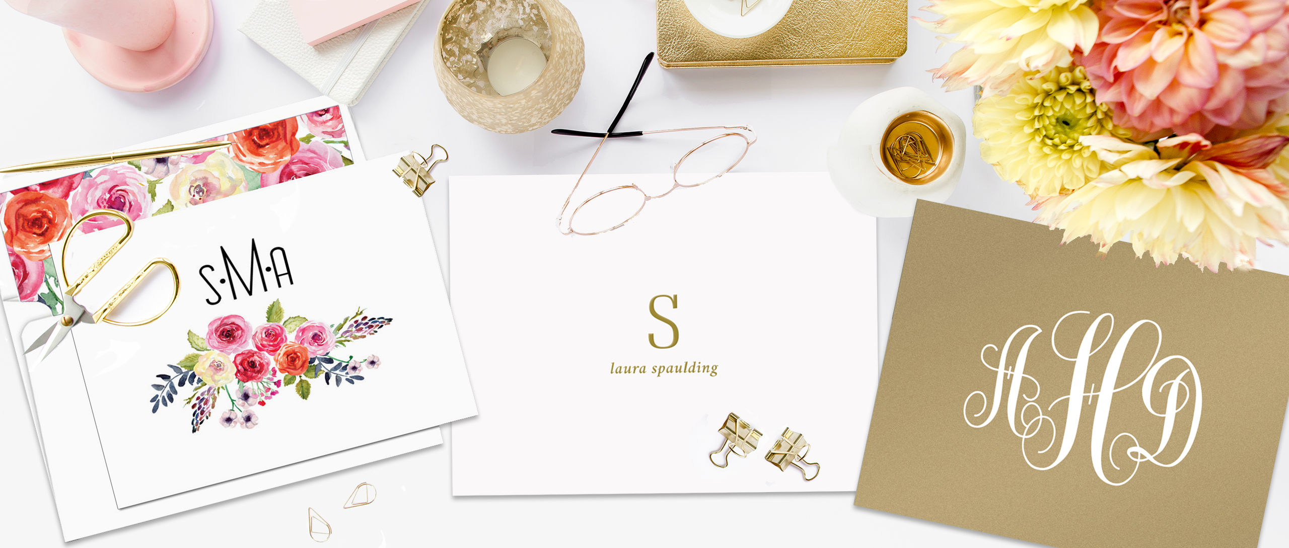 Monogrammed Stationery, Monogram Stationery | The Stationery Studio
