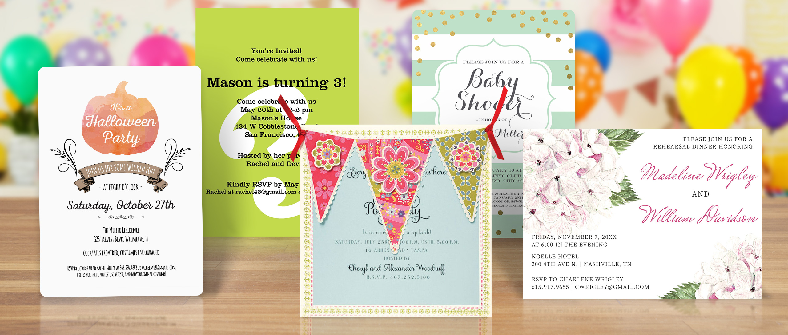 Stationery, Custom Party Supplies & Gifts | The Stationery Studio
