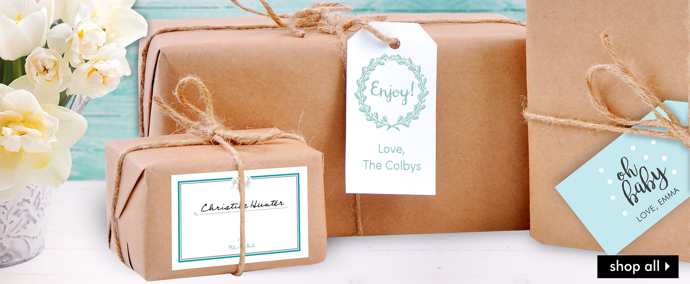 Gift Stickers and Gift Tags - The Stationery Studio