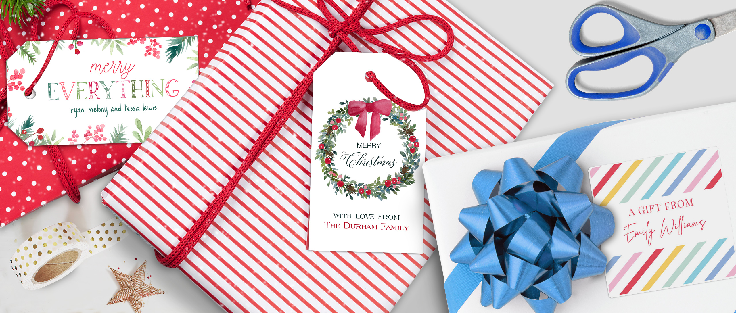 Gift Stickers, Tags & Enclosures: Personalized | The Stationery Studio