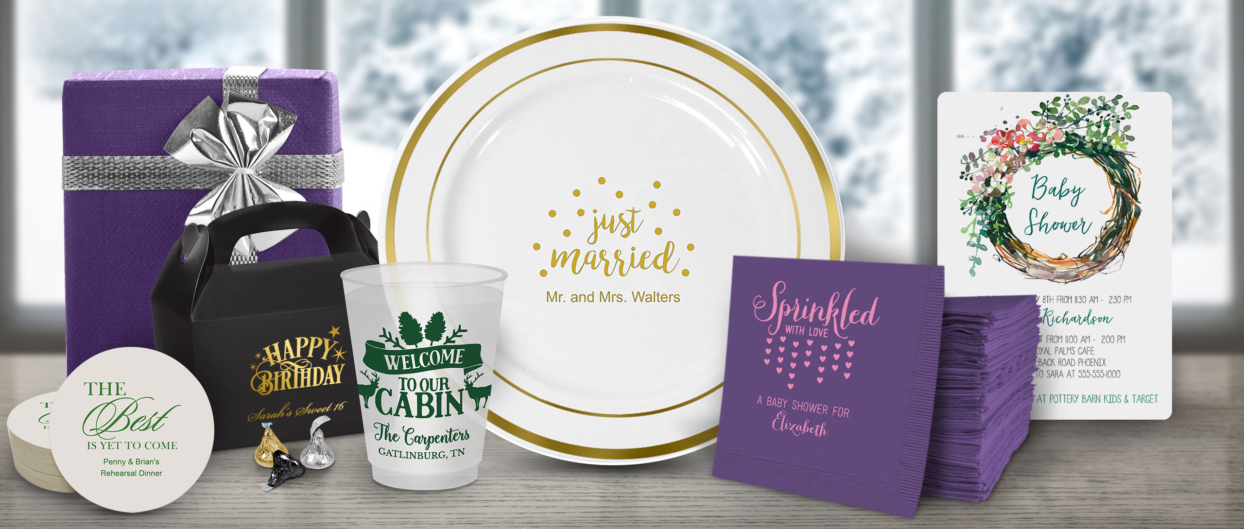 Stationery, Custom Napkins, Personalized Gifts, Party Supplies | The ...