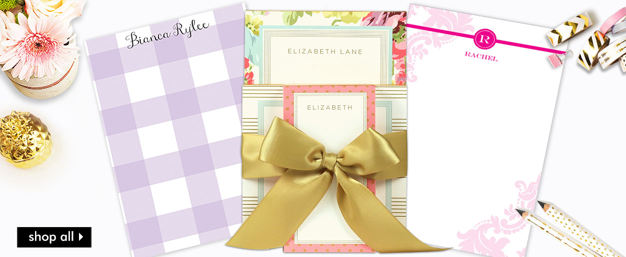 Custom Notepads, Personalized Note Pads, Memo Pads - The Stationery Studio