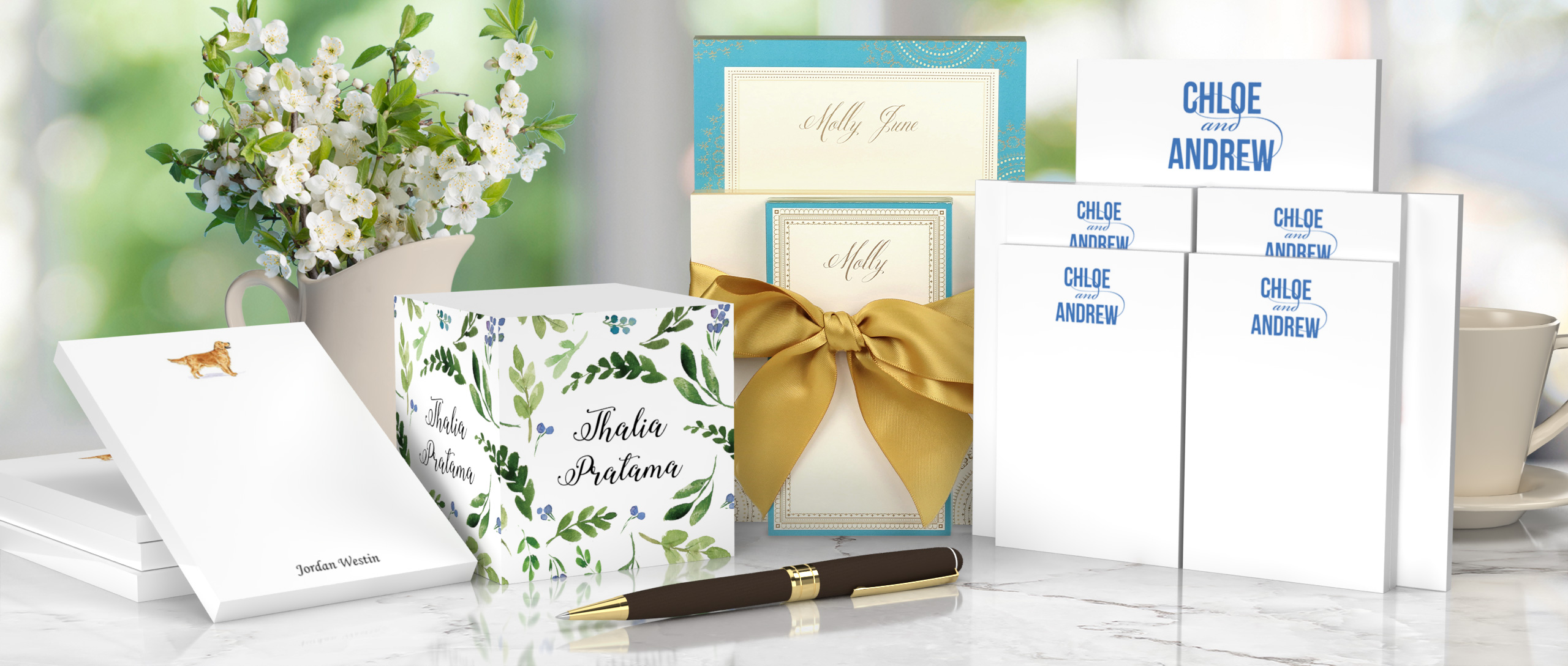 Personalized Notepads, Custom Notepads | The Stationery Studio
