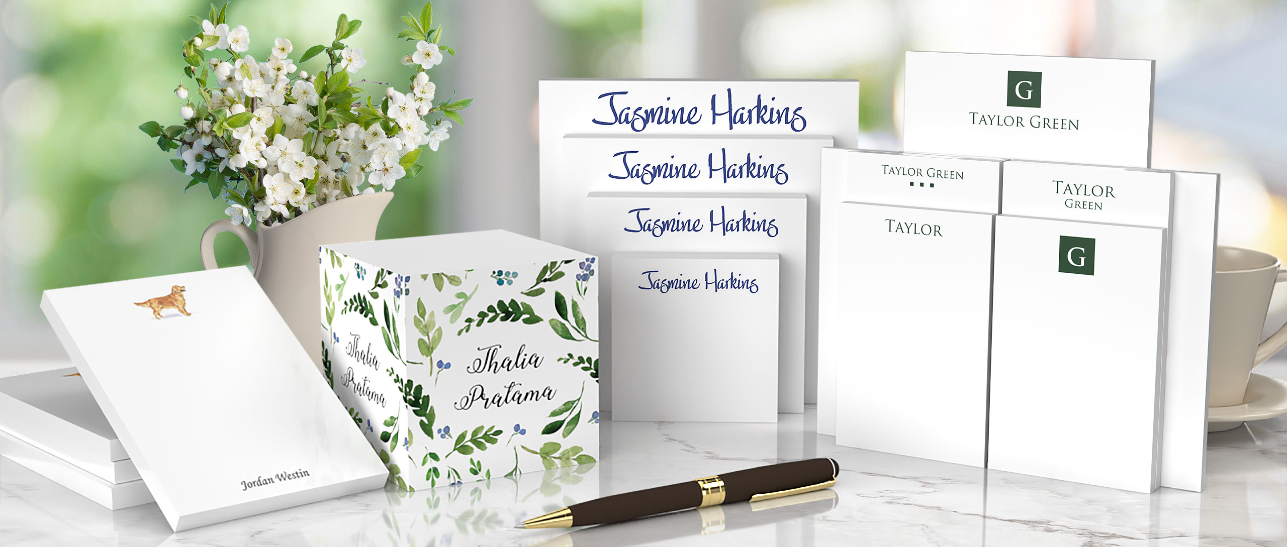 Custom Notepads Personalized | The Stationery Studio