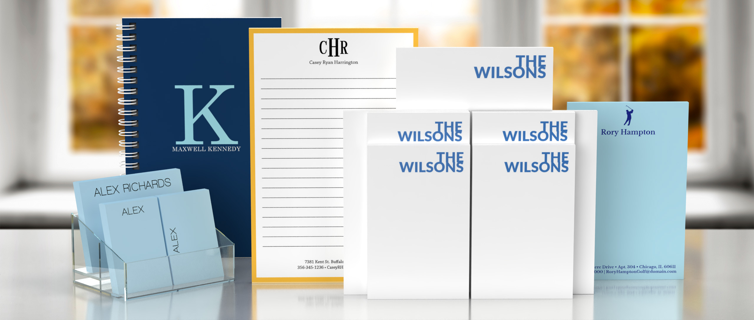 Custom Notepads Personalized | The Stationery Studio