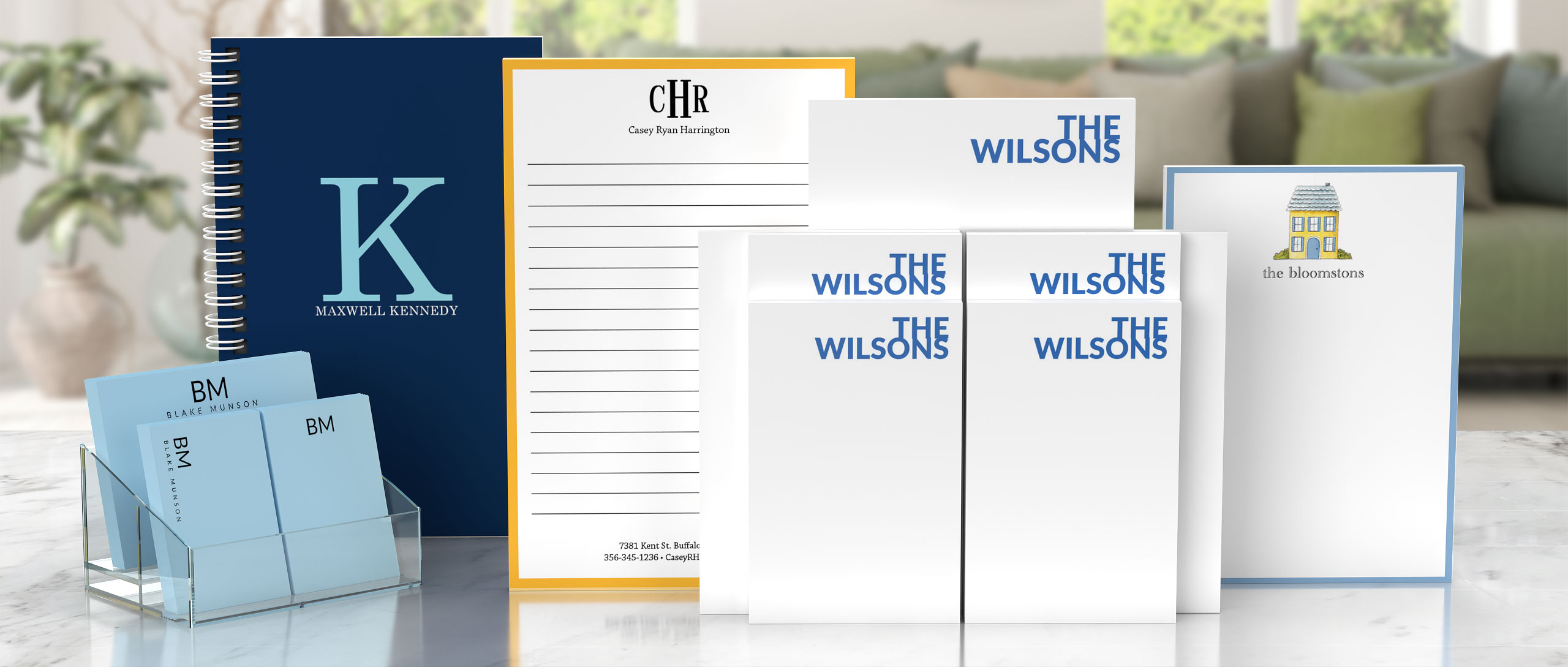 Custom Notepads Personalized | The Stationery Studio