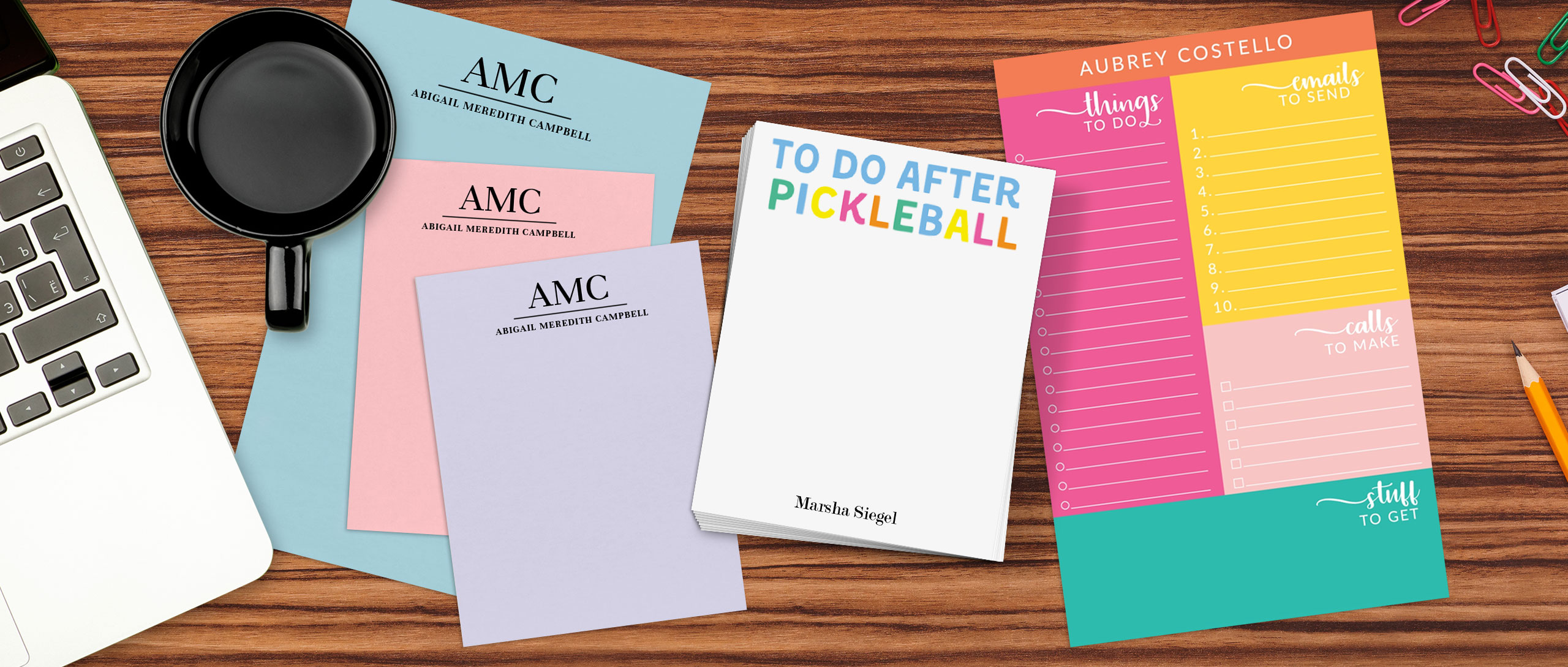 Custom Notepads: Personalized | The Stationery Studio